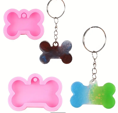 4pcs Dog Bone Shape Silicone Mold - Montezz Market