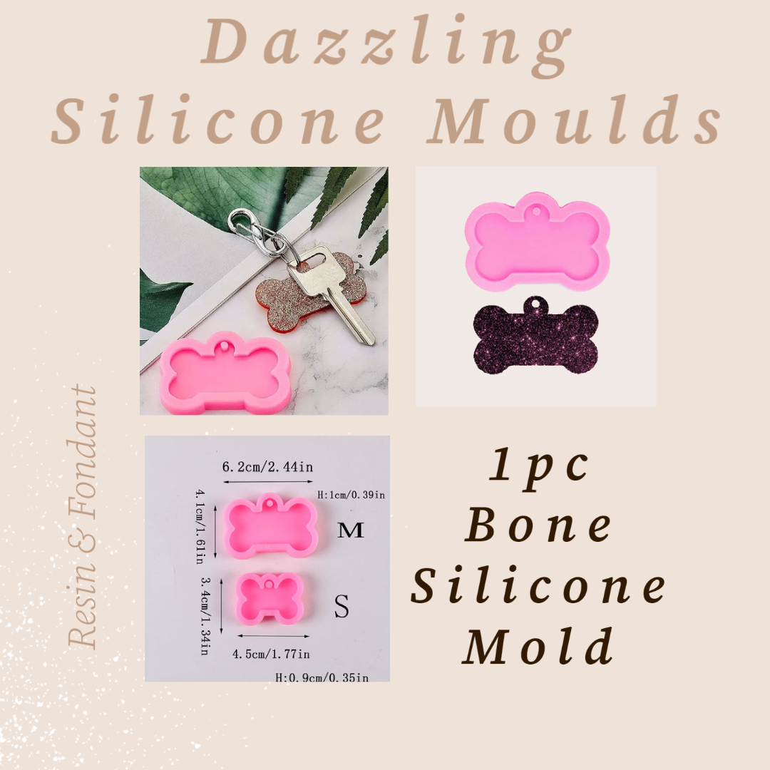 1pc Bone Silicone Mold - Montezz Market