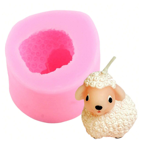 3D Sheep Silicone Mold - Montezz Market