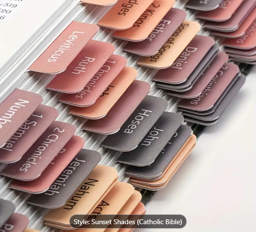 Bible Tabs, 75 Vintage Sunset Shades Tabs - Montezz Market